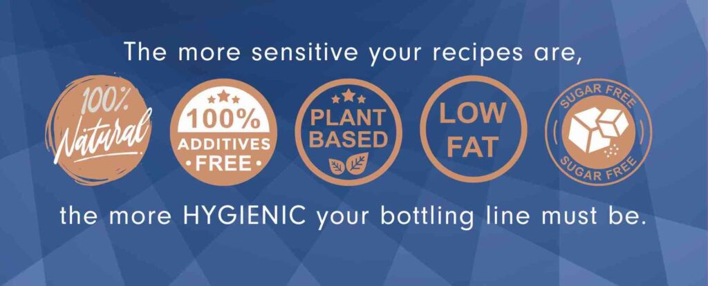 Liquid Filling Machines for Sauces & Dressings in Bottles or Jars